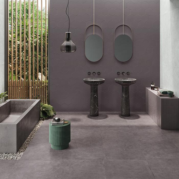 Matte finish tiles: how to combine them in various environments