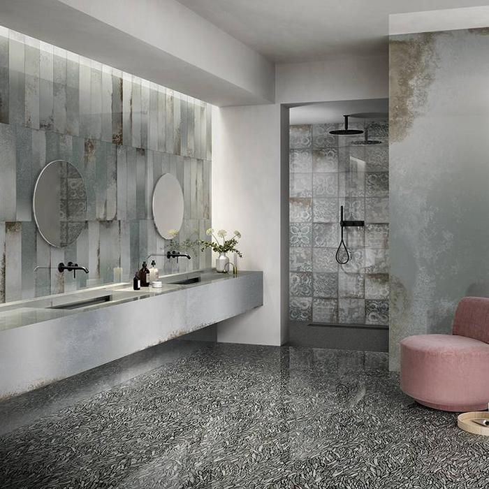 Large-size tiles for stunning effects