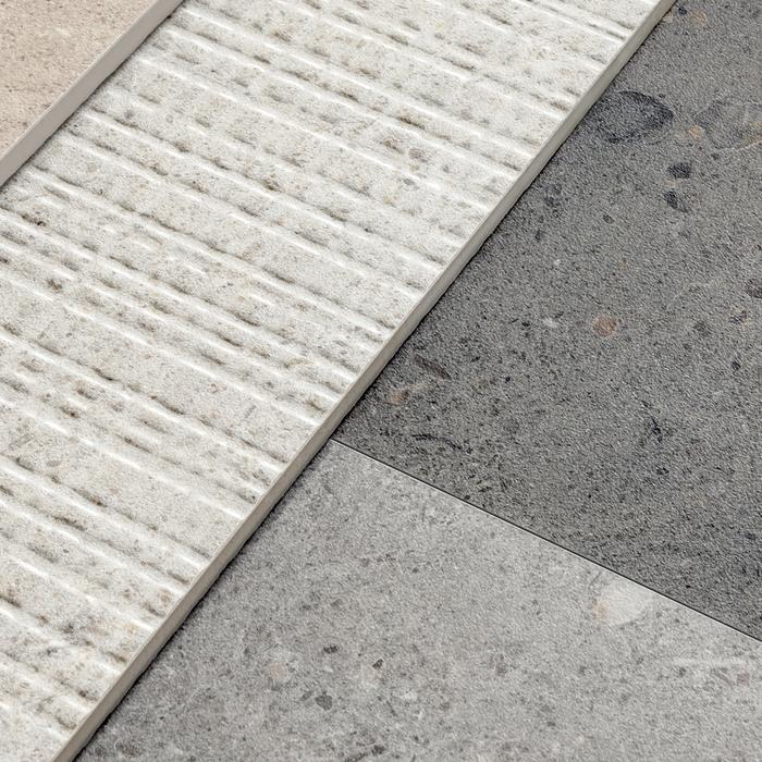 Stoneware tile installation layouts: tips from the designer